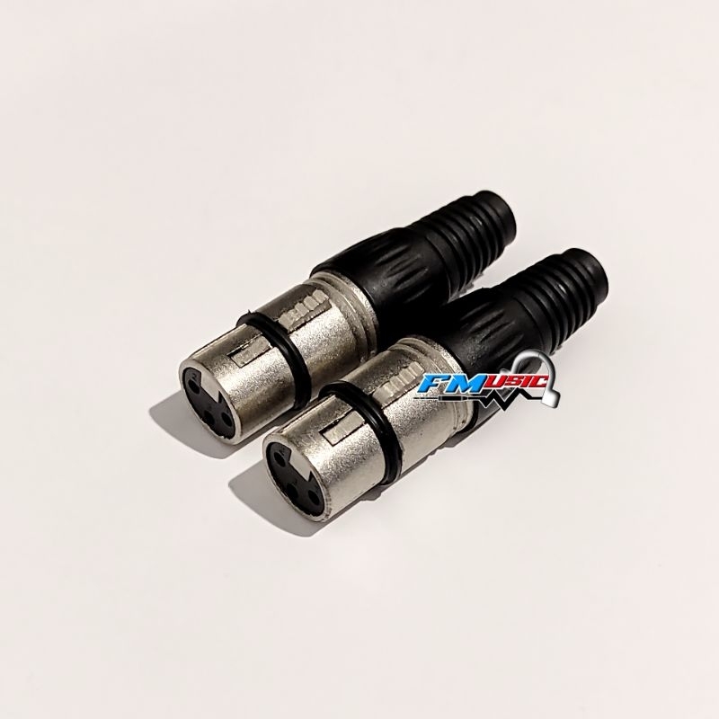 Jual Socket Canon XLR Female SOUNDMAX SM3FX / SM-3FX ORIGINAL - Warna ...