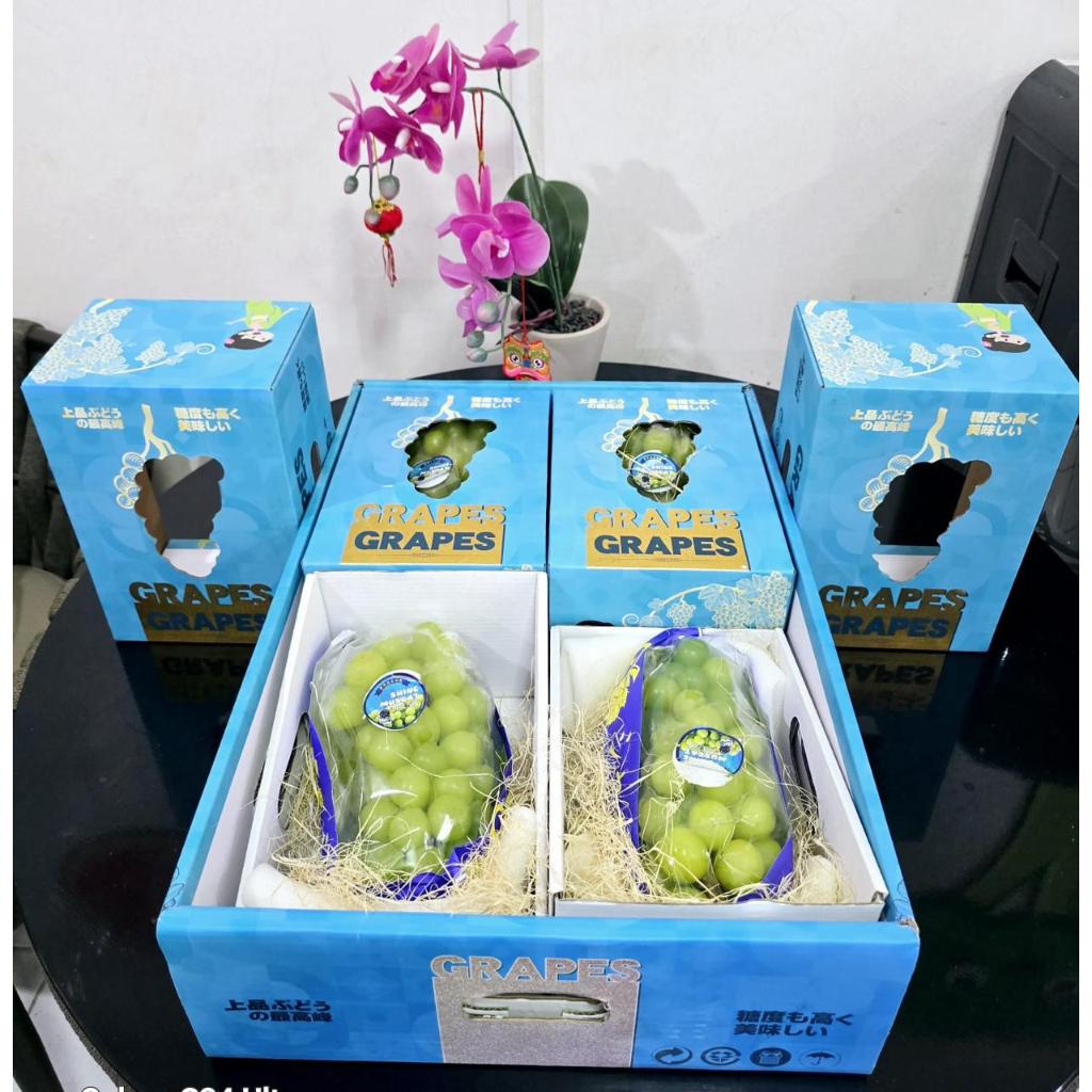 Jual ANGGUR SHINE MUSCAT BLUE BOX | Shopee Indonesia