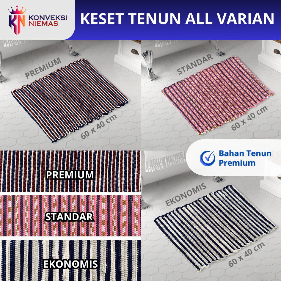 Jual Keset Tenun Rajut Untuk Kamar Mandi Dan Dapur | Shopee Indonesia
