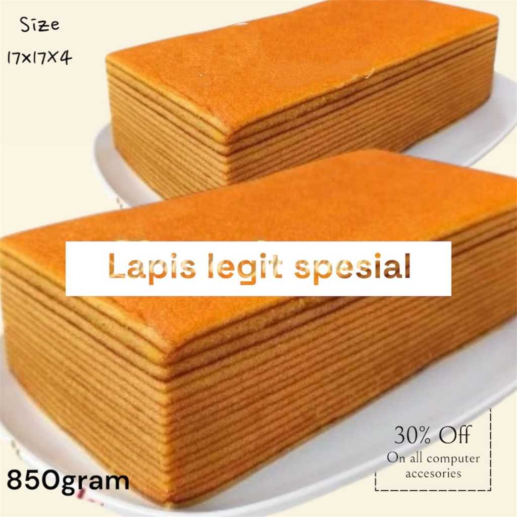Jual Kue Lapis Legit 8 x 17 SPESIAL WYISMAN Tanpa Pengawet Fresh Setiap ...