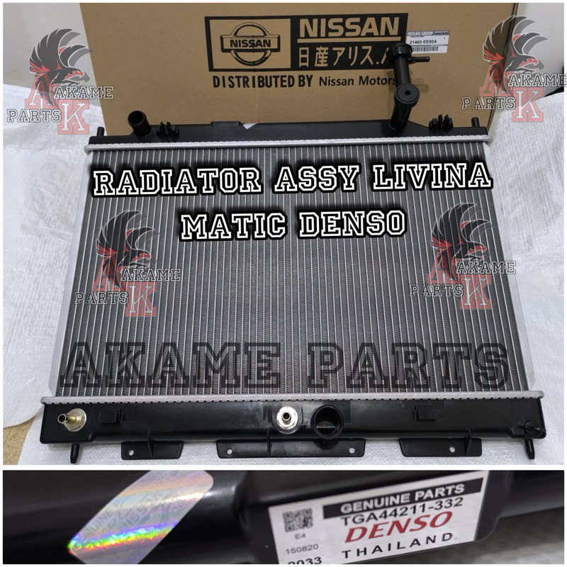 Jual RADIATOR ASSY NISSAN LIVINA MATIC DENSO THAILAND | Shopee Indonesia