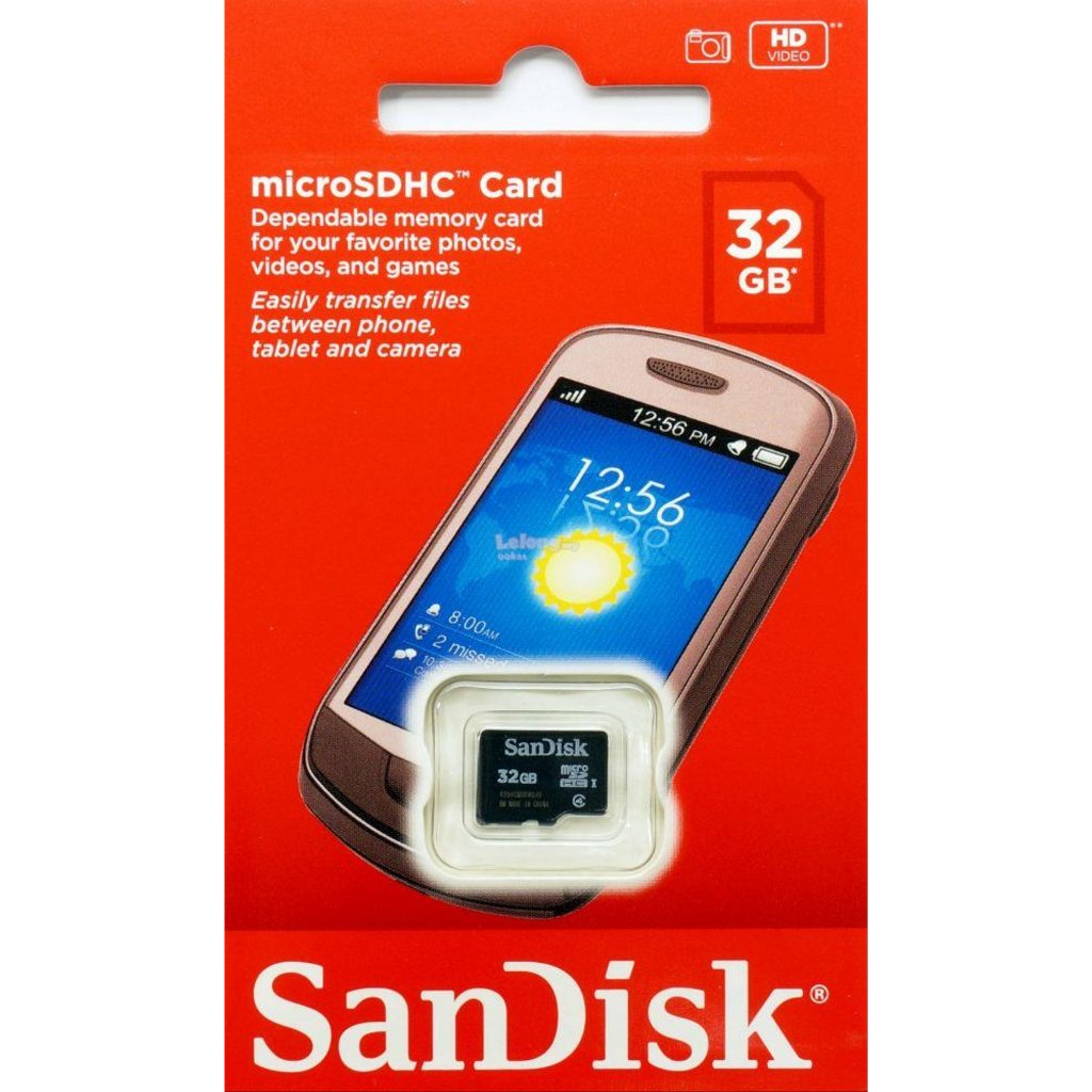 Jual SanDisk Micro SD Card 32GB | Shopee Indonesia