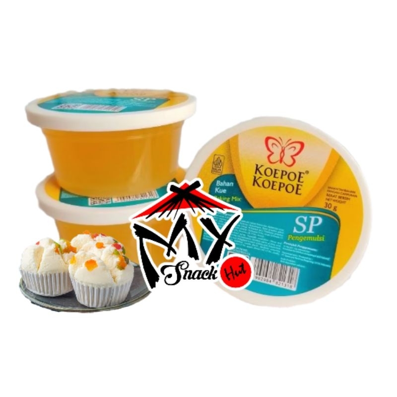 Jual KOEPOE SP 30GR PENGEMBANG PENGEMULSI KUE CAKE BOLU ROTI BISCUIT ...