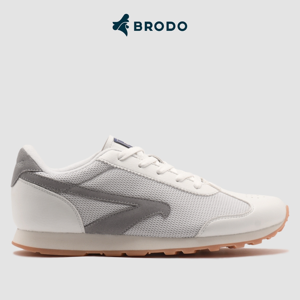 Jual BRODO - Sneakers Corte Jog Santorini Ivory White GS | Shopee Indonesia