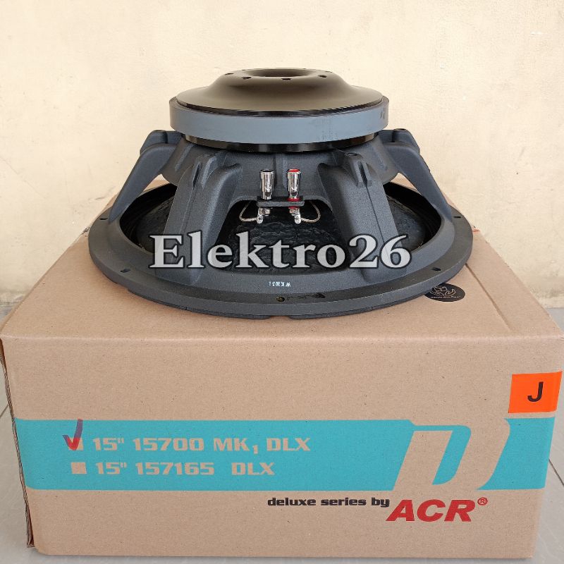 Jual Speaker ACR Deluxe 15 inch 15700 MK1 1000 WATT | Shopee Indonesia