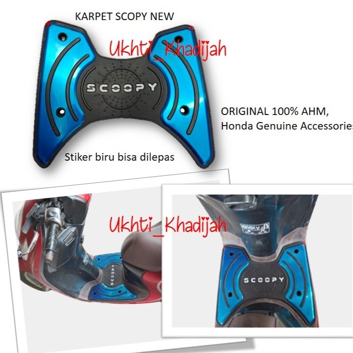 Jual PANEL STEP FLOOR SCOOPY tahun 2021 - 2025 new 100% ORIGINAL HONDA ...