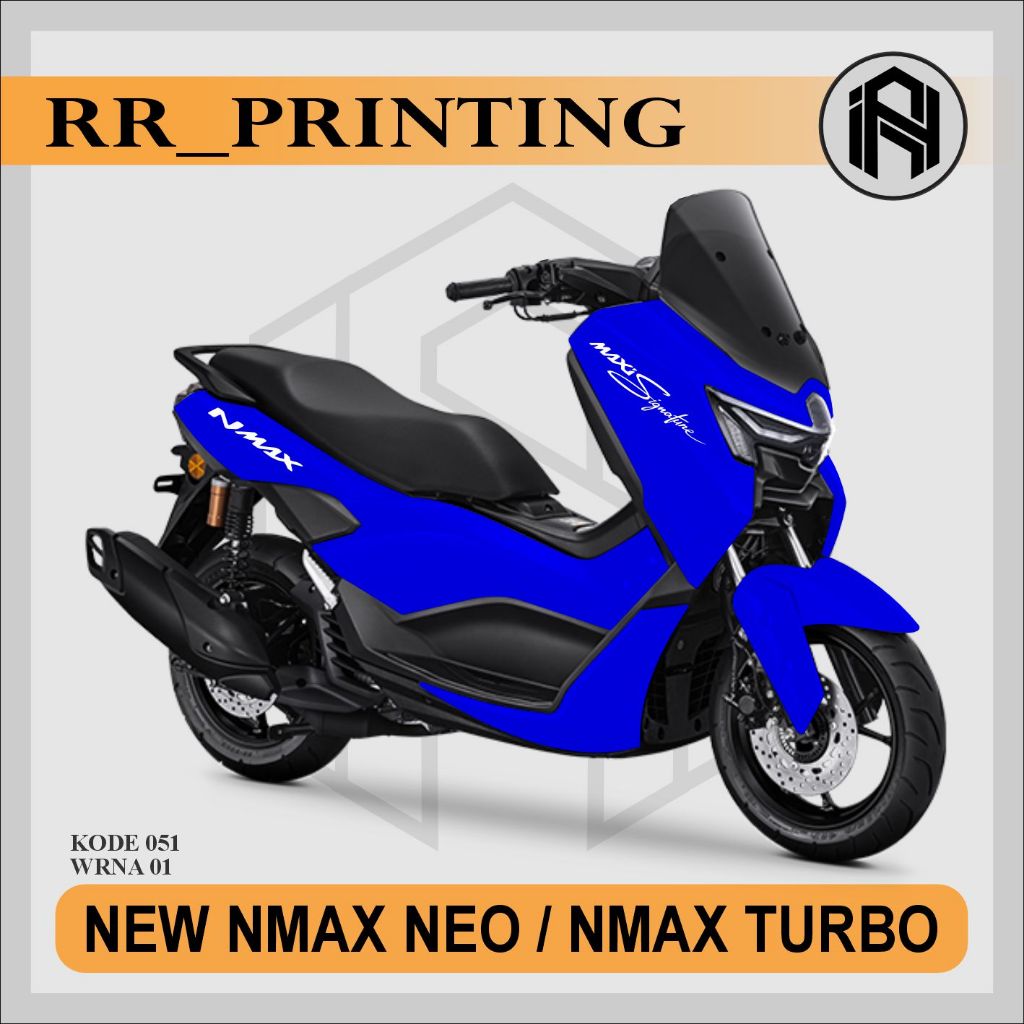 Jual Sticker Decal Nmax Turbo Nmax Neo Full Body Polos Motif Simpel ...