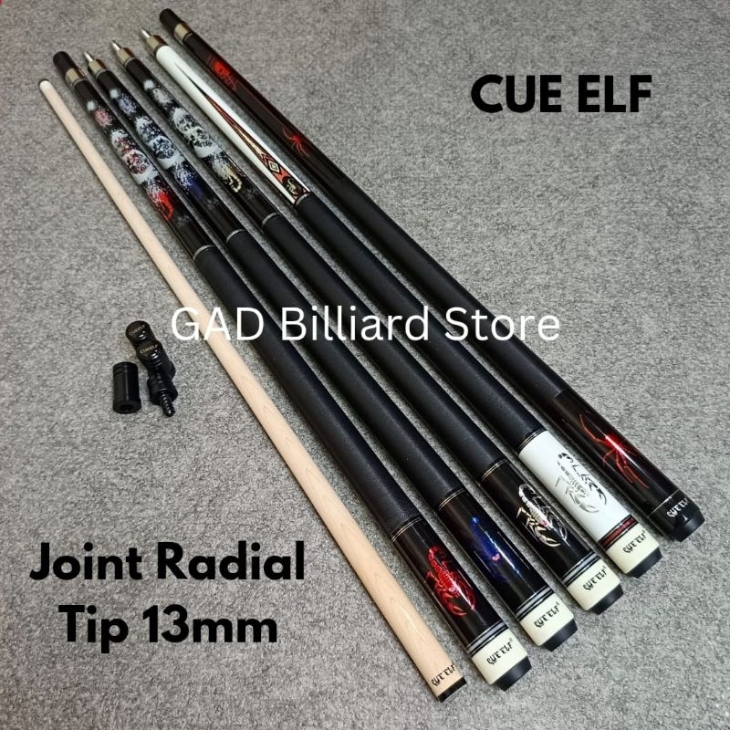 Jual CUE ELF SCORPION Series | Stik Play Billiar CUE ELF SCORPION ...