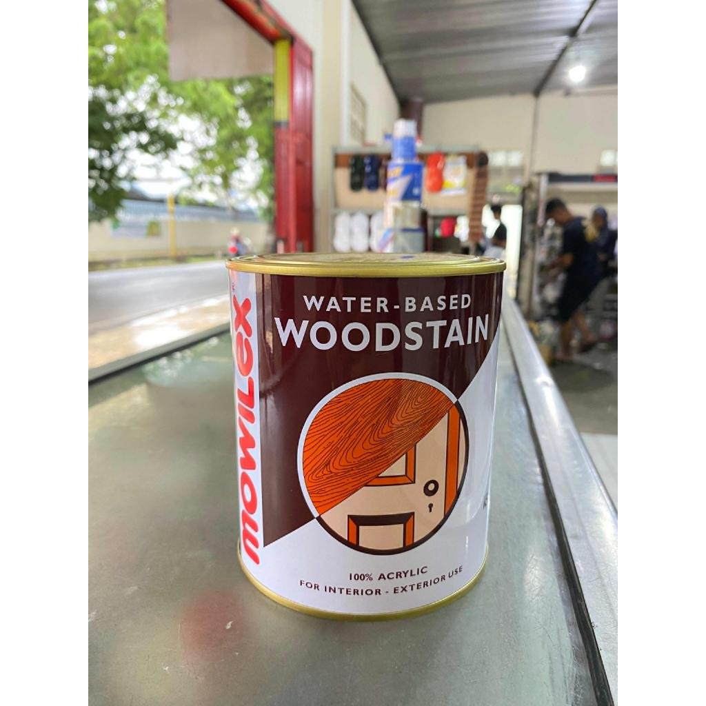 Jual Mowilex Water Based Woodstain Plitur Air isi 1 liter | Shopee ...