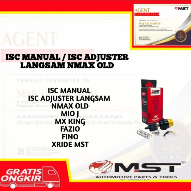 Jual ISC MANUAL /ISC ADJUSTER LANGSAM NMAX OLD/MIO J/MX KING/FAZIO/FINO ...