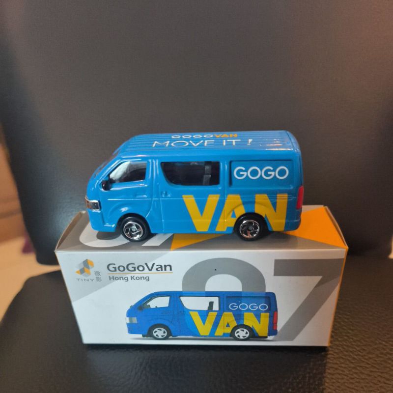 Jual Tiny 1 64 Toyota Hiace Biru Gogovan Hong Kong | Shopee Indonesia