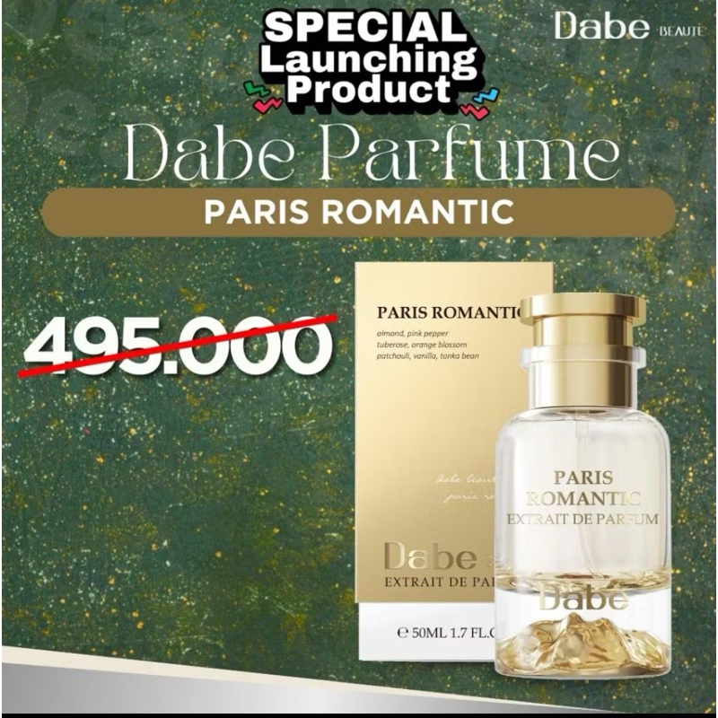 Jual DABE BEAUTE PARIS ROMANTIC extrait the parfum (NEW DAN MASIH SEGEL ...