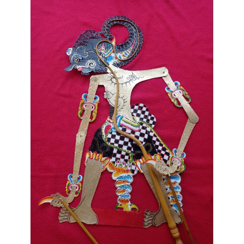 Jual Wayang kulit asli Indonesia 100% Tokoh Werkudara/Bima | Shopee ...