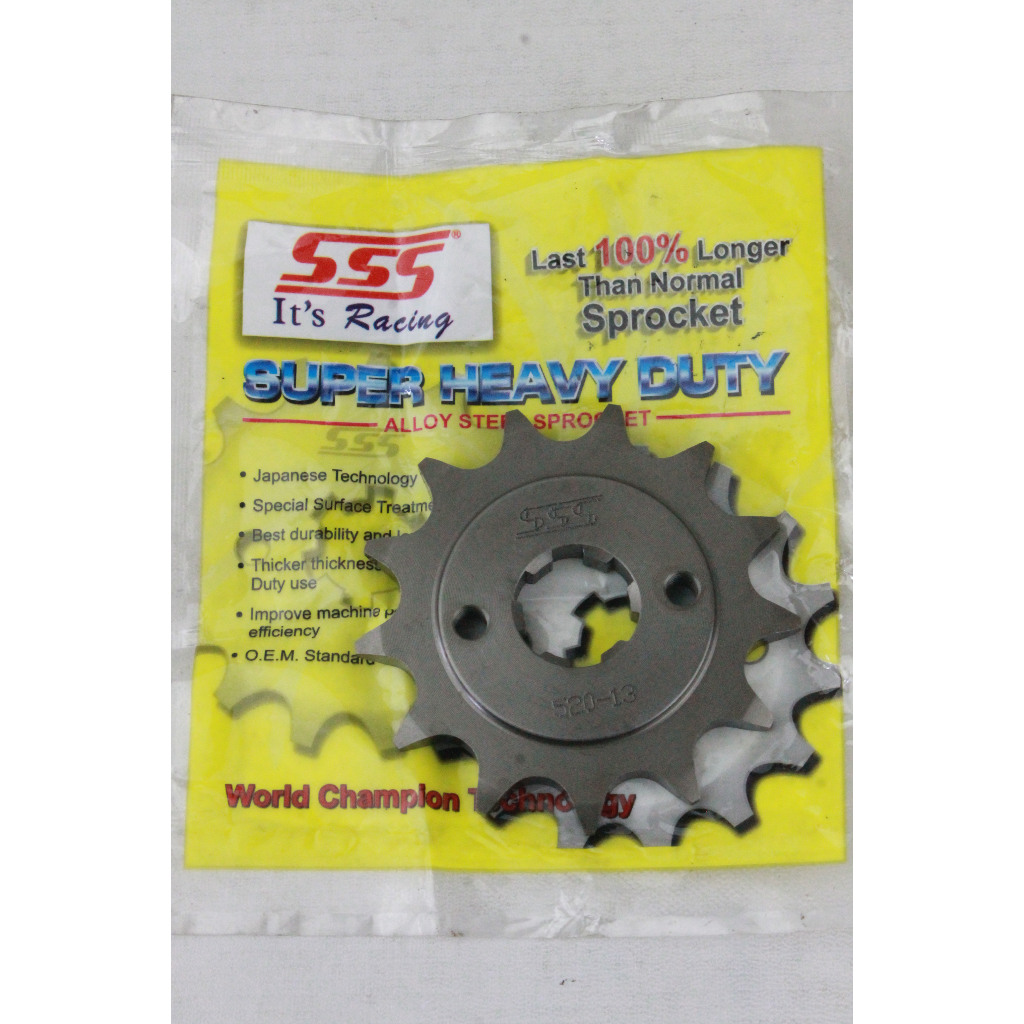 Jual SSS GIR GEAR DEPAN MOTOR HONDA CRF 150 L UKURAN 13T 428H | Shopee ...