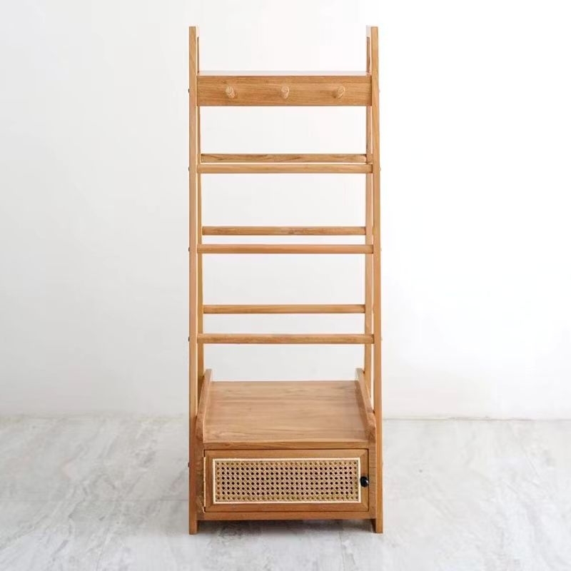 Jual Rak buku minimalis rak buku kombinasi rotan rak buku murah ...