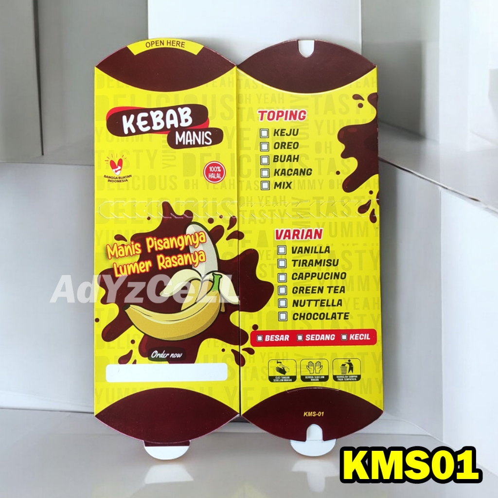 Jual Kemasan Piscok MURAH | Bungkus Kebab Pisang | Kemasan Kebab Manis ...