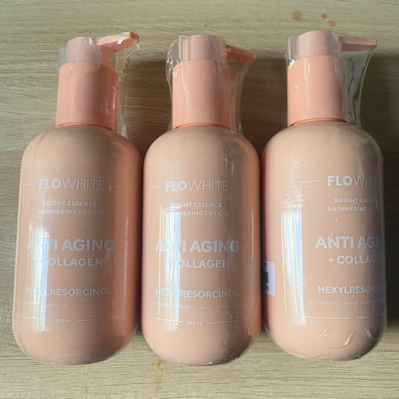 Jual FLOWHITE BEAUTY - TRIPLE ANTI AGING + COLLAGEN 200ML (ISI 3 BOTOL ...