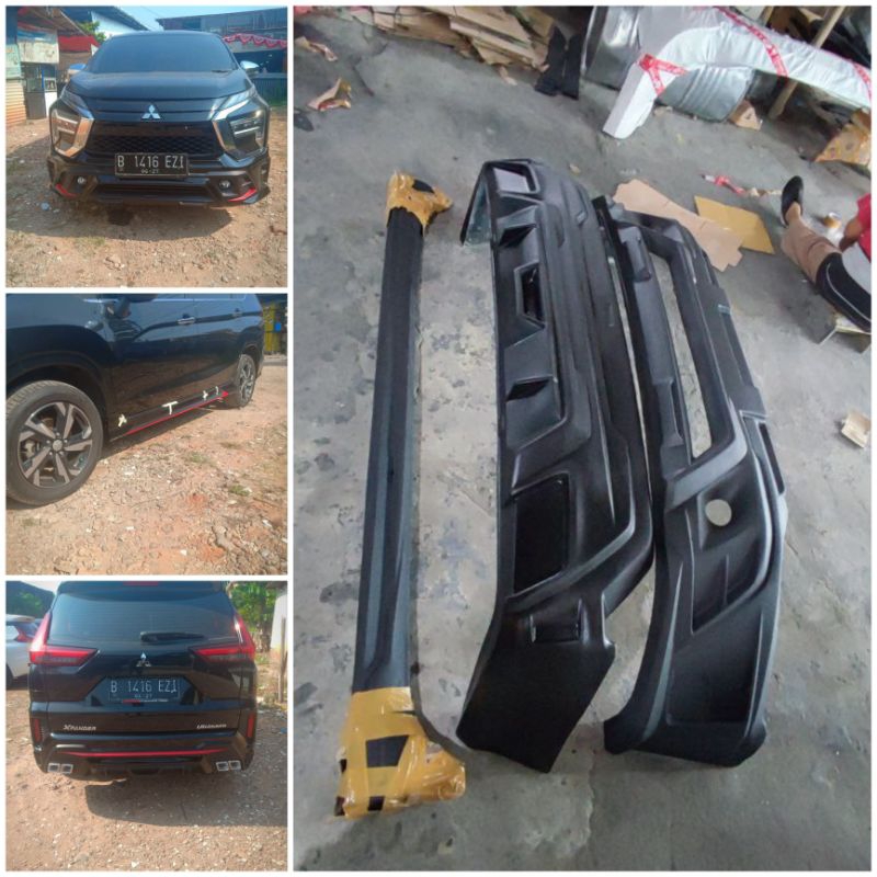 Jual Bodykit Xpander Vazooma 2022-2024 Expander Body Kit Asli Duraflex ...