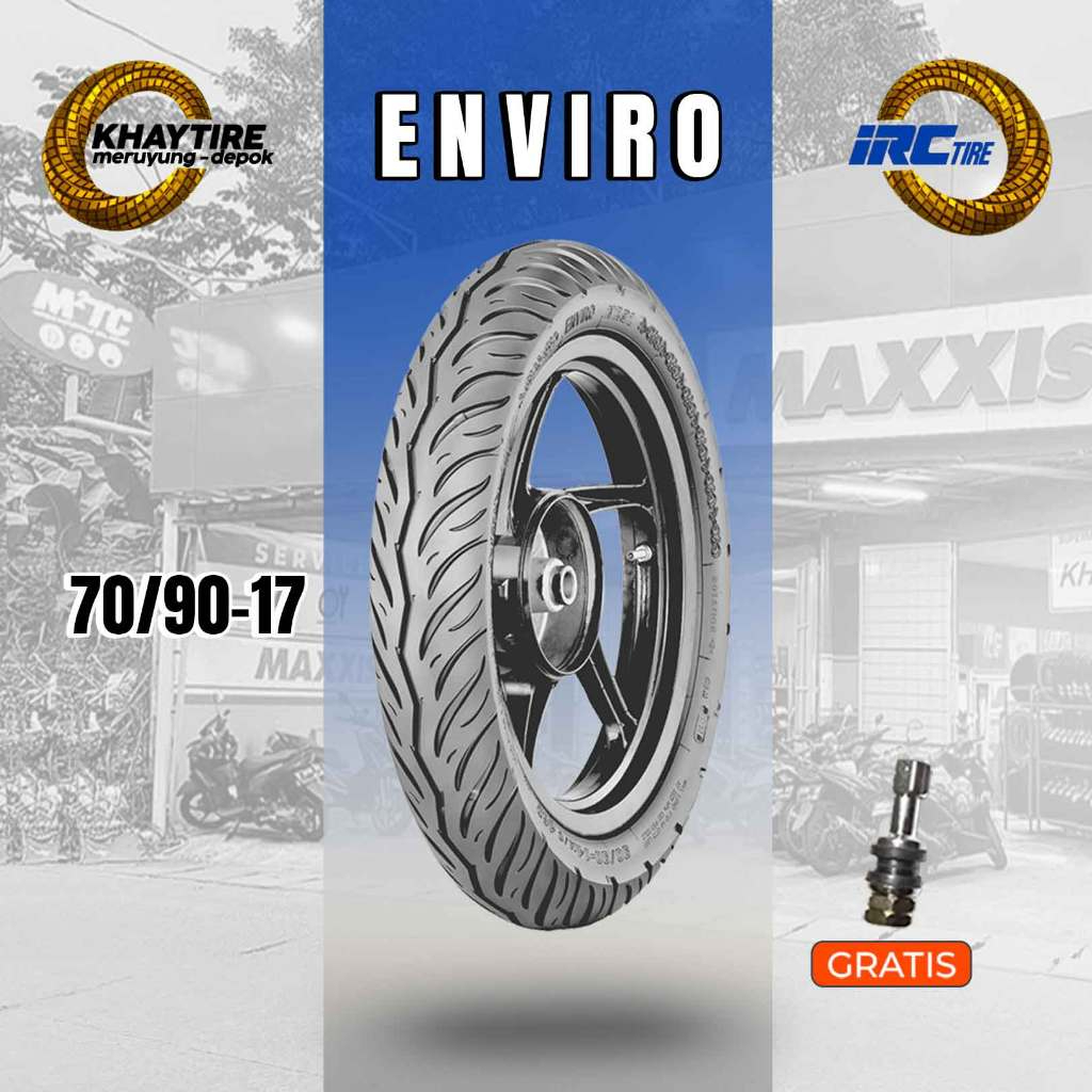 Jual Ban Motor Bebek IRC ENVIRO 70/90 Ring 17 Tubeless | Shopee Indonesia