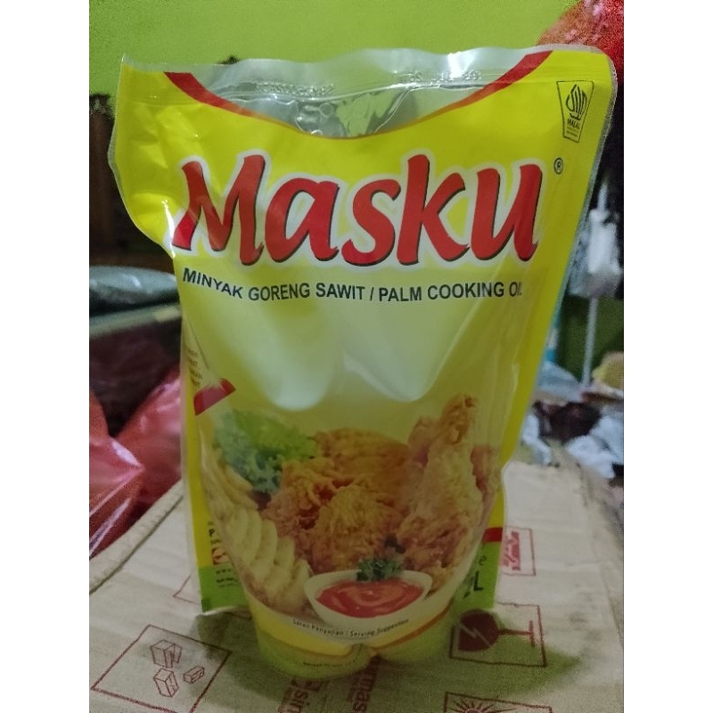 Jual minyak goreng refill merk Masku 2 lt | Shopee Indonesia