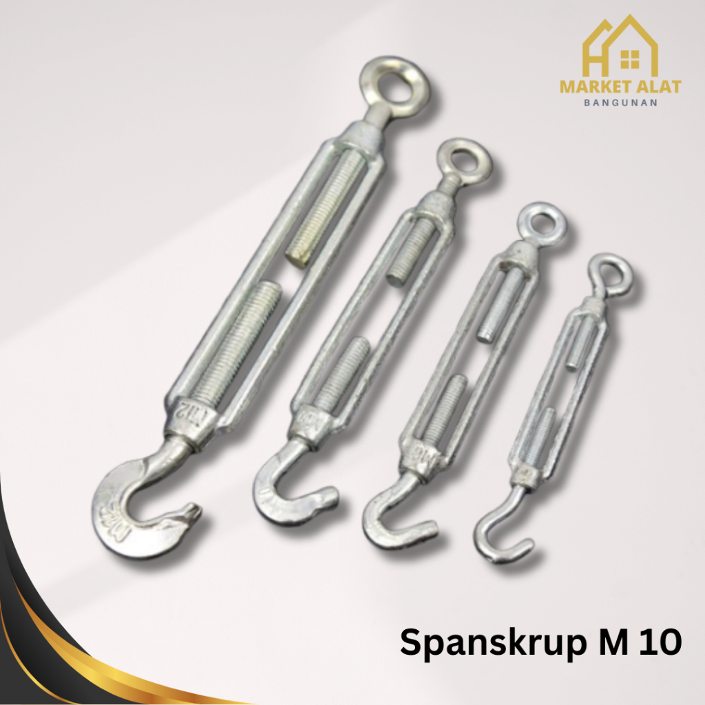 Jual Spanskrup 10 MM / Jarum Keras 10MM / Turnbuckle M10 - 3/8 Inch ...