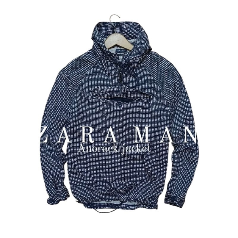 Jual Jaket anorack pria keren ZARA MAN recomend second preloved ...