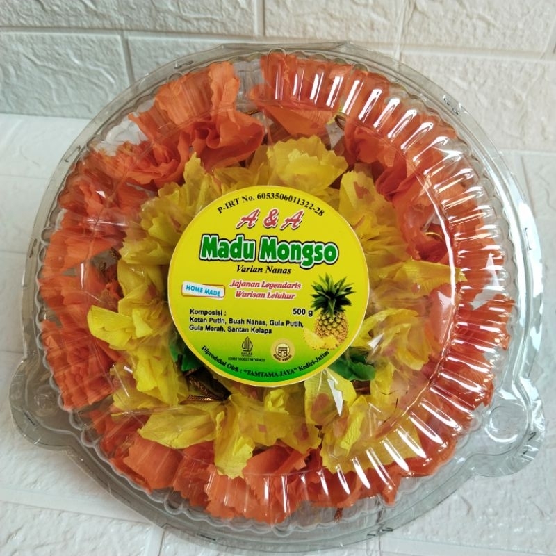 Jual Madu Mongso Varian Nanas By A&A Oleh-oleh khas Kediri Jajan ...