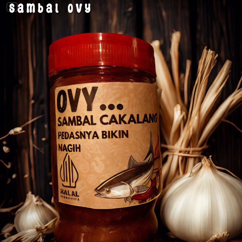 Jual sambal kemasan 200ml (sambal cakalang, sambal cumi, sambal original pedas, sambal pari asap ...