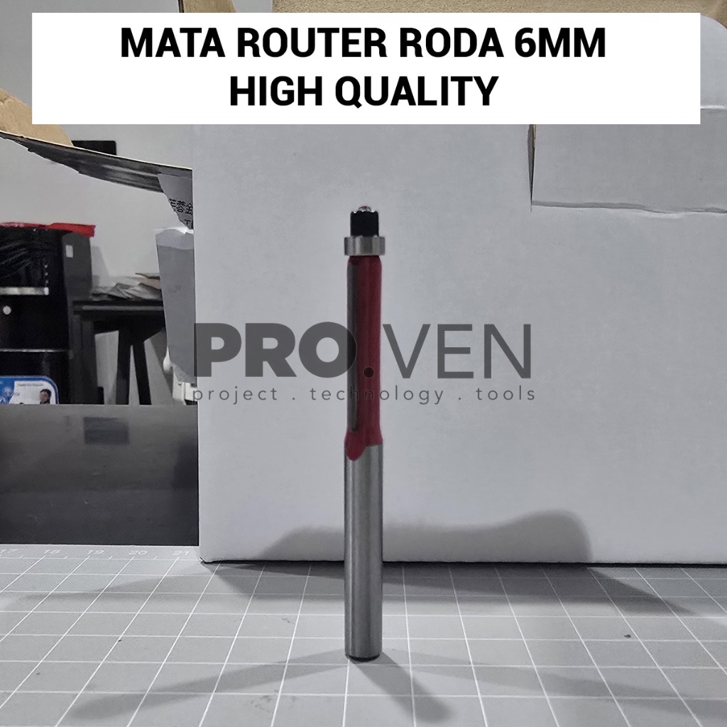 Jual MATA ROUTER RODA BIT 6MM 6 MM PROVEN - HIGH QUALITY | Shopee Indonesia