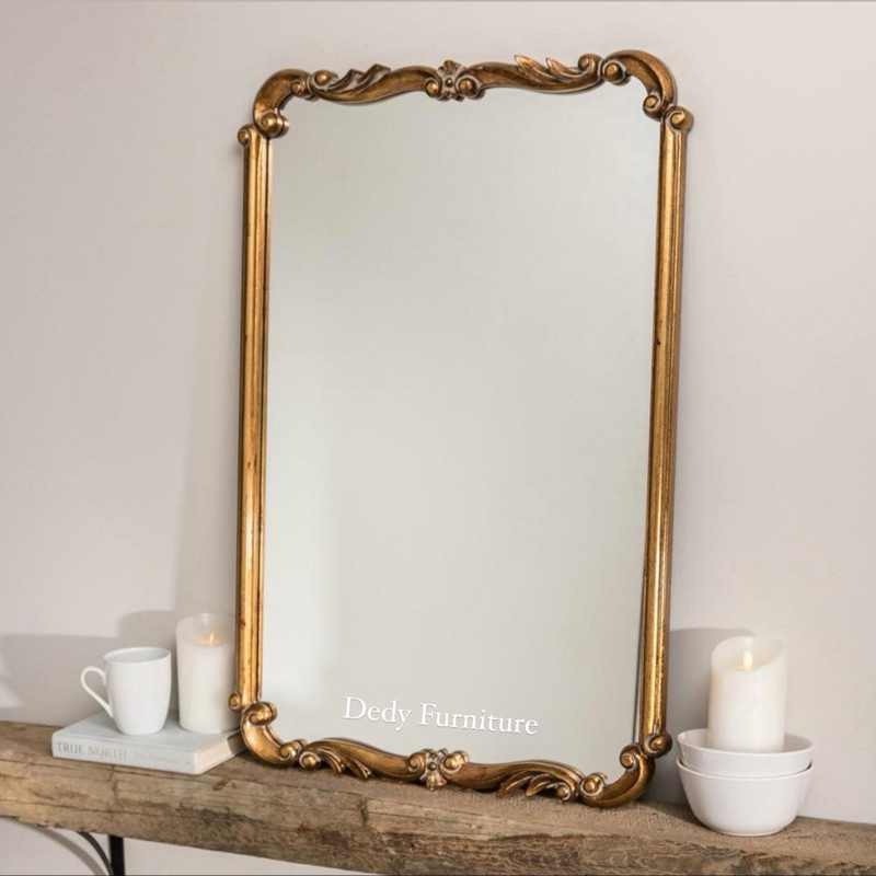Jual Cermin dinding standing mirror wall mirror vintage mirror ...