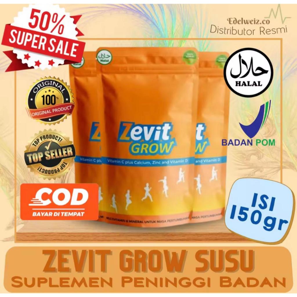 Jual [DISKON 50%] PENINGGI BADAN ZEVIT GROW - PAKET SUSU - Susu Peninggi Badan Terbaik Free ...