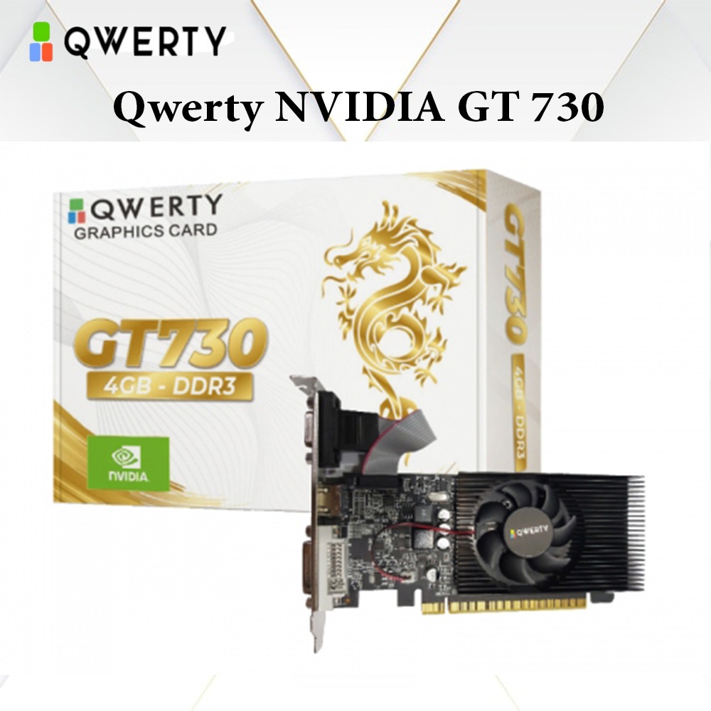 Jual VGA NVIDIA GeForce GT 730 QWERTY GT730 4GB DDR3 128bit | Shopee Indonesia