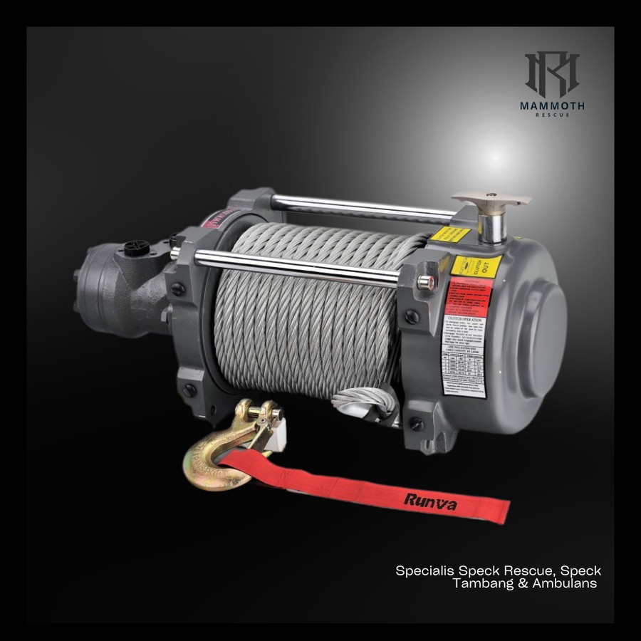 Jual RUNVA Hydraulic Winch HWN-12000 kapasitas 5,4 Ton | Shopee Indonesia