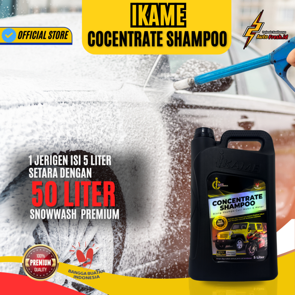 Jual Shampoo Mobil Motor Salju / Snow Car Wash / Shampo mobil / shampo ...