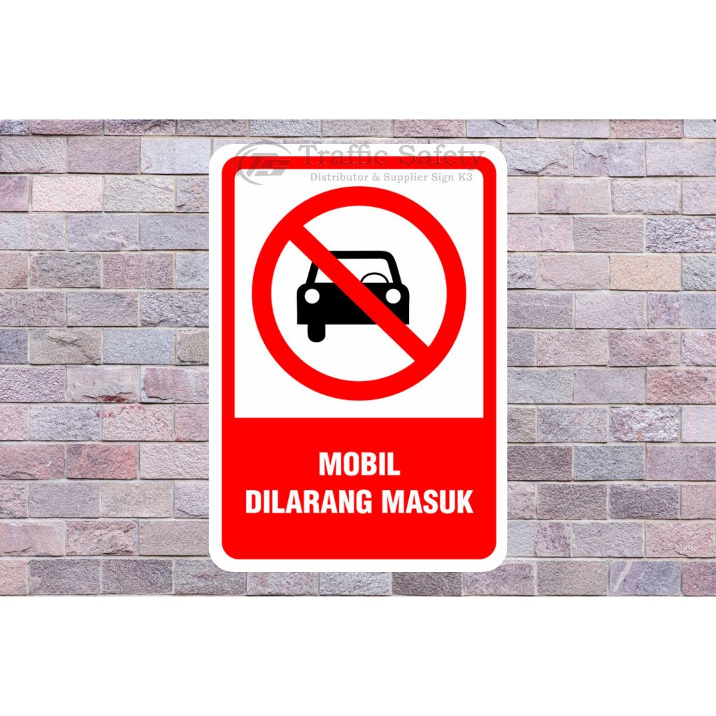 Jual Rambu mobil dilarang parkir - Plat Alumunium 1.2mm | Shopee Indonesia