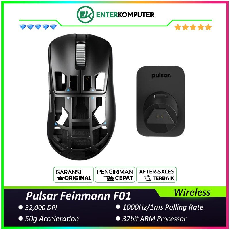 Jual Pulsar Feinmann F01 Magnesium Wireless Gaming Mouse | Shopee Indonesia