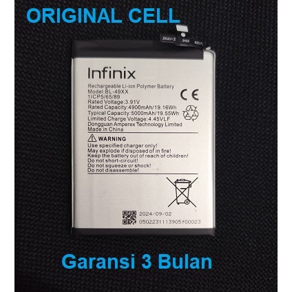 Jual INFINIX Battery Infinix Note 40 and Note 40 Pro BL-49XX | Shopee ...
