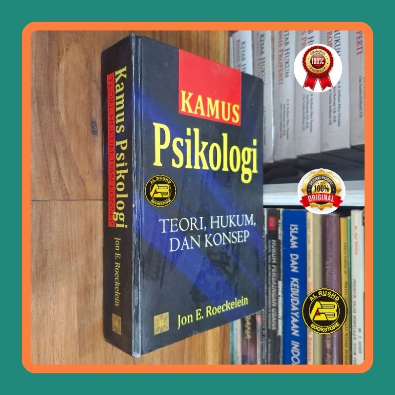 Jual Buku (ORI 100%) Seri Kamus Lengkap Psikologi (Teori, Hukum, dan ...
