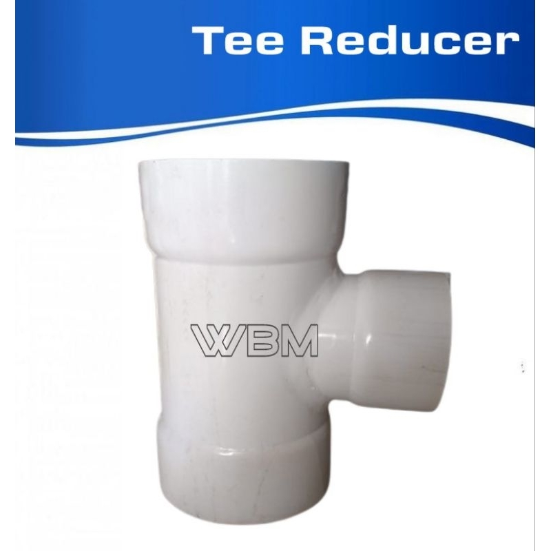 Jual Tee reducer pvc 8 x 5 inchi type D fitting pvc | Shopee Indonesia