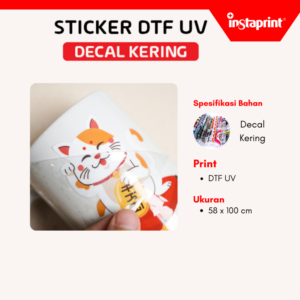 Jual Print Stiker Timbul dtf / Sticker UV DTF Print Sticker UV DTF ...