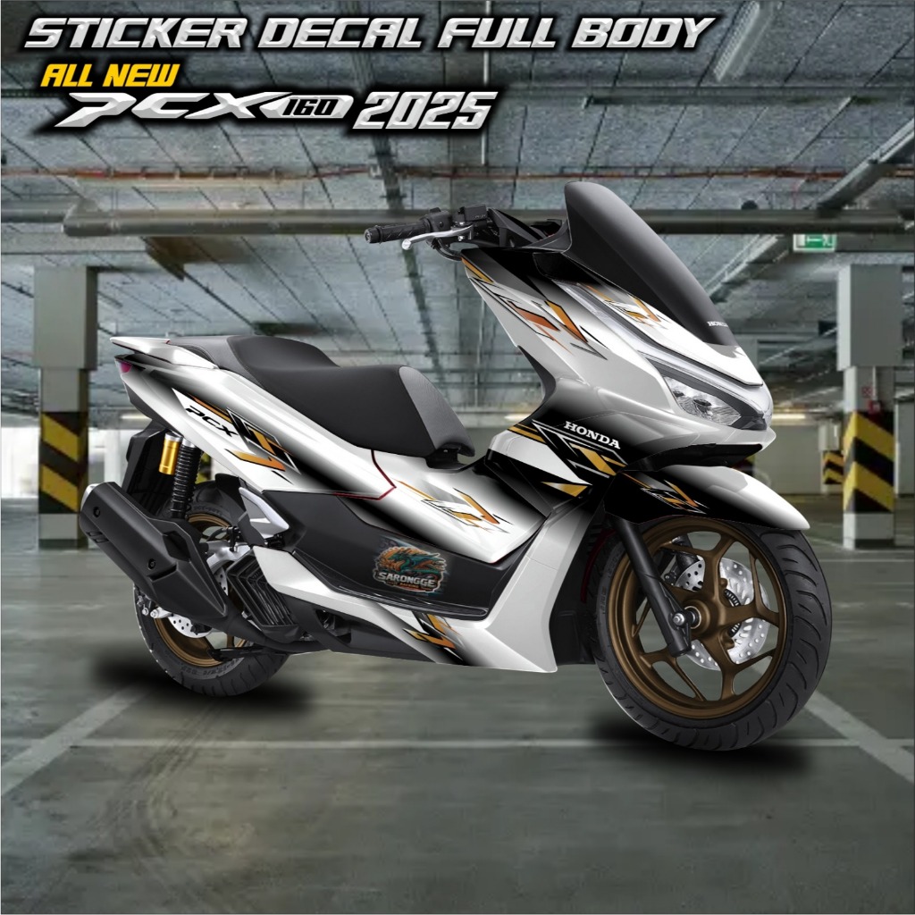 Jual decal new pcx160 fullbody stiker pcx 160 roadsync 2025 motif kojo ...