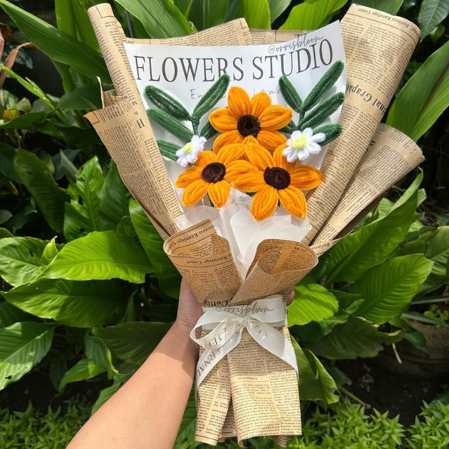 Jual Buket Bunga Murah | Sunflower | Valentine | Buket Bunga Murah ...