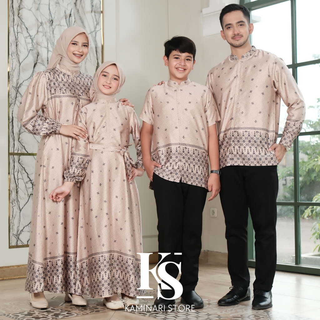Jual Sarimbit Keluarga Lebaran Terbaru Gamis Pesta Koko Dewasa Baju ...