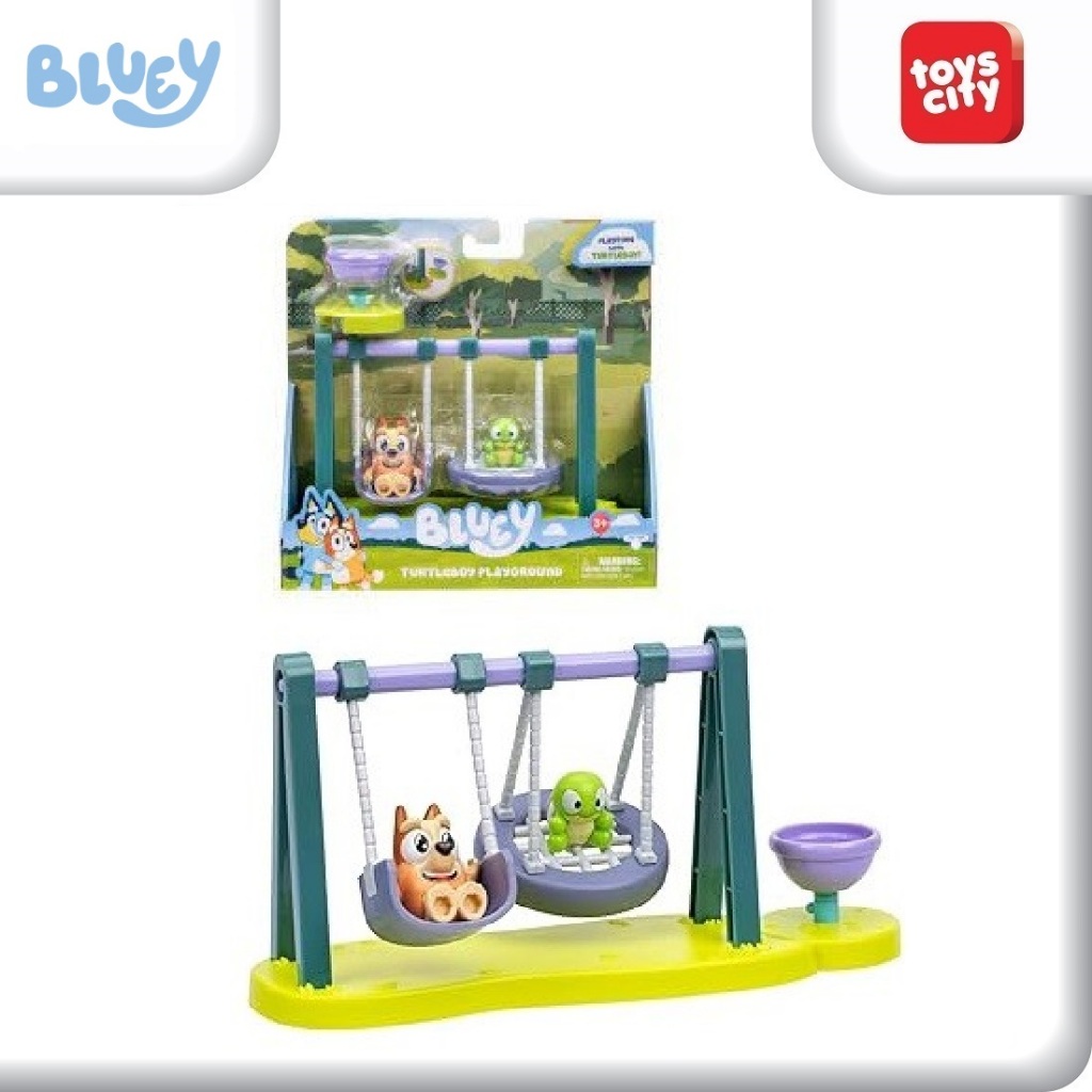 Jual Bluey "Turtleboy Playground Playset", Includes Articulated Wide ...
