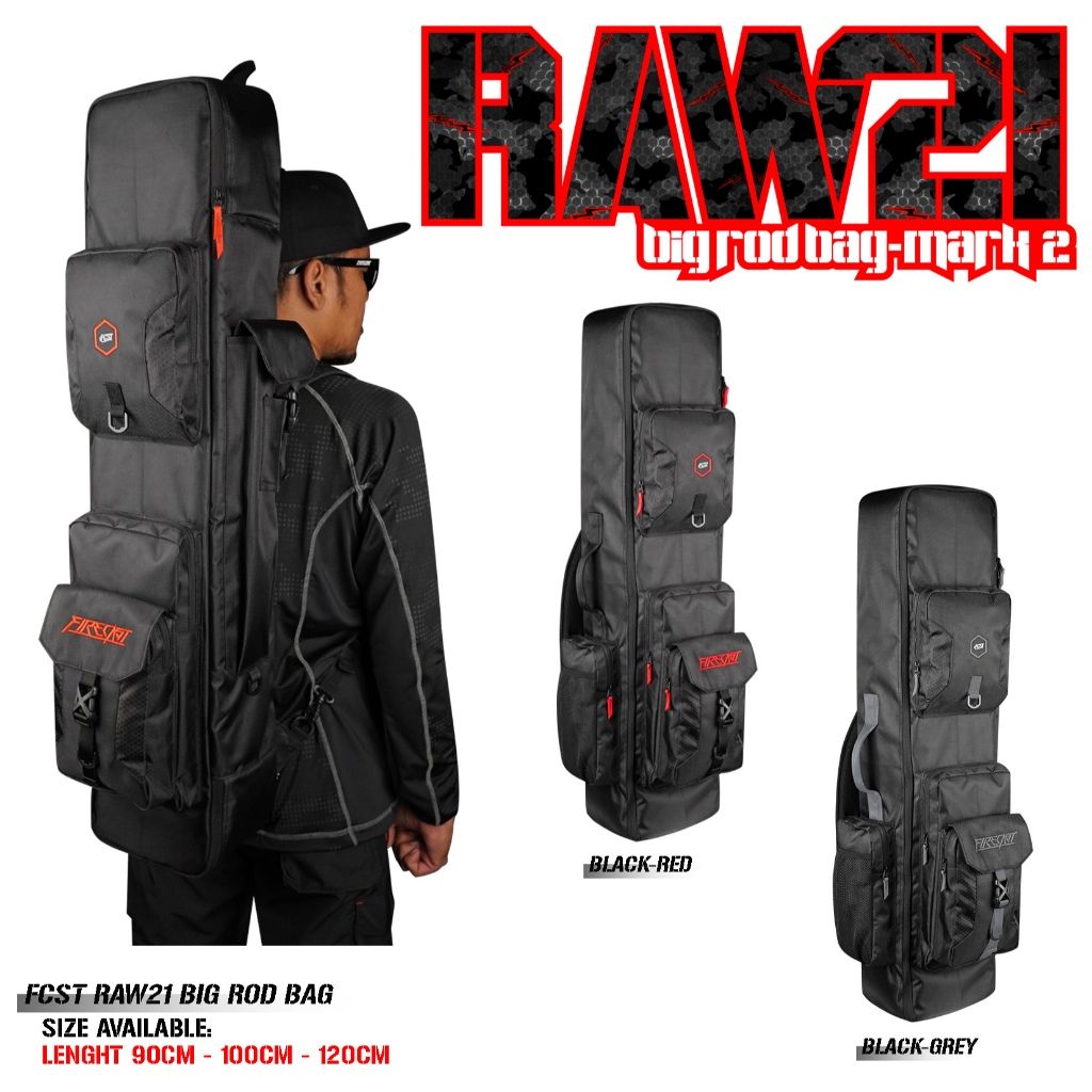 Jual Firecast | Tas Pancing | Tas Joran Pancing Besar | Raw21 Big Rod ...