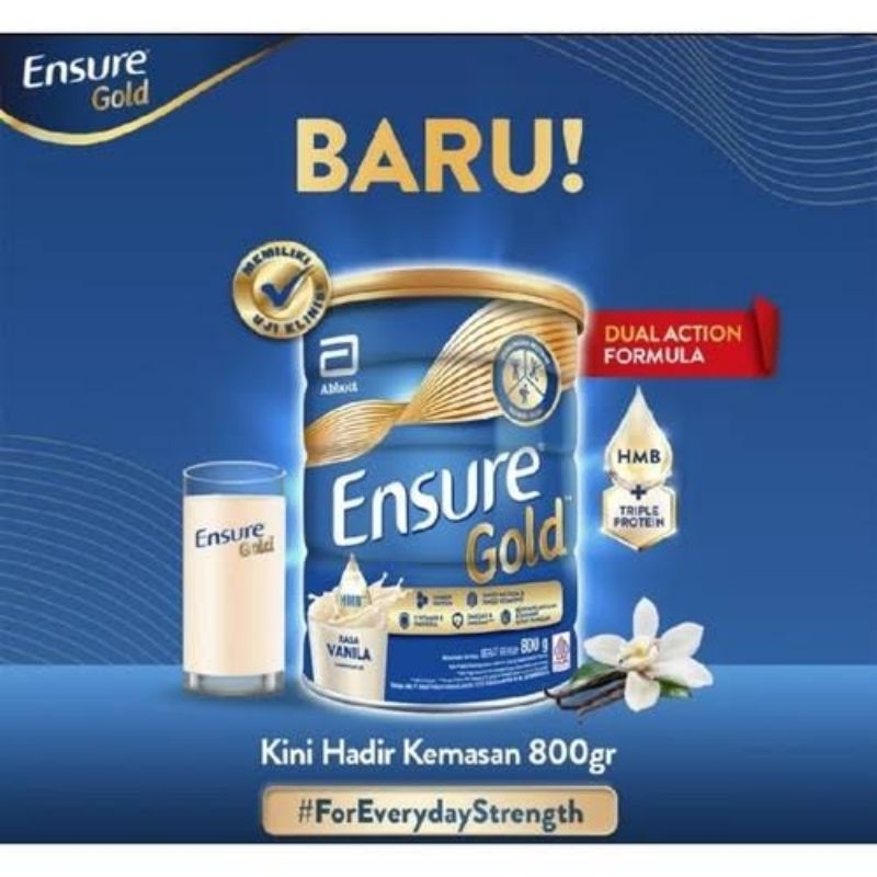 Jual Ensure Gold 850 gram / susu ensure gold 850 gram / Ensure Gold Vanilla / Ensure Gold ...