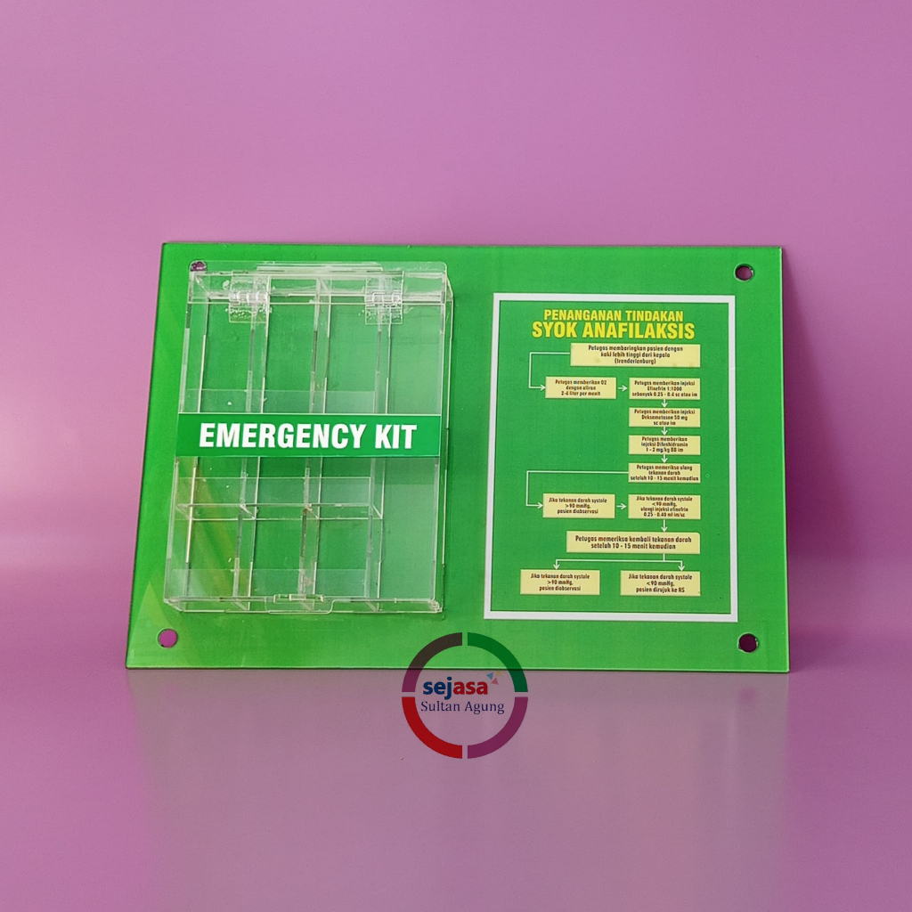Jual Kotak Emergency Kit | Tempat Penyimpanan Obat Emergency | Kotak ...
