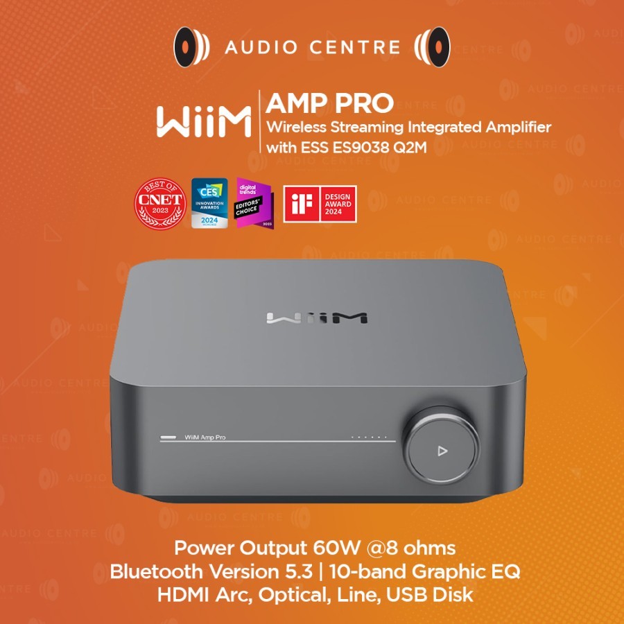 Jual WiiM Amp Pro Multiroom Streaming Amplifier | Shopee Indonesia