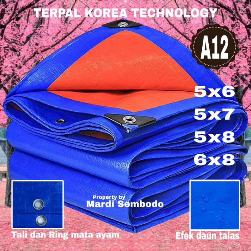 Jual Terpal A12 DAN A8 korea 6X8 5X6 5X7 5X8 untuk truck tenda ...