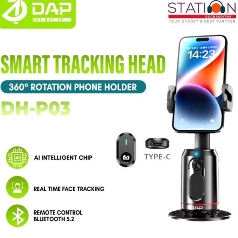 Jual DAP Tripod DH-P02 & DH-P03 Tripod 360 Auto Face Tracking | Shopee ...